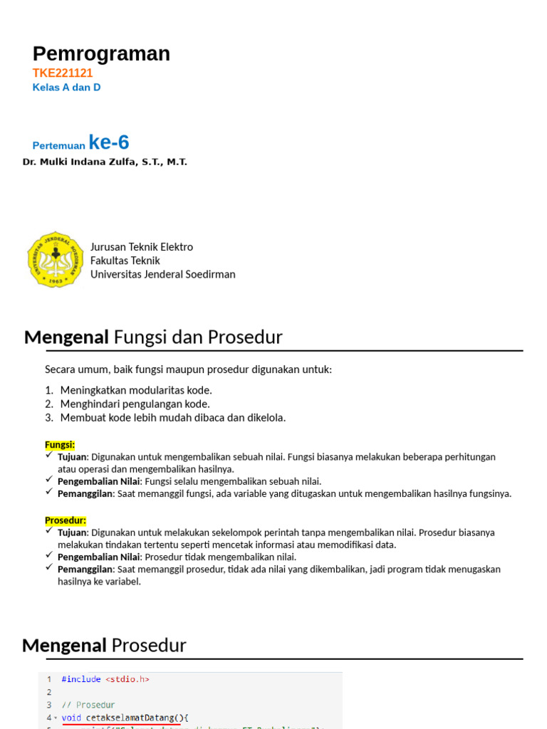 Pemrograman Pertemuan Ke-4 Eldiru | PDF