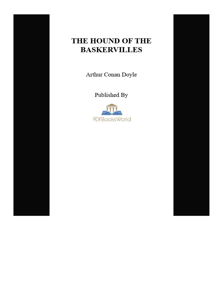 THE HOUND OF THE BASKERVILLES - Arthur Conan Doyle | PDFBooksWorld | PDF