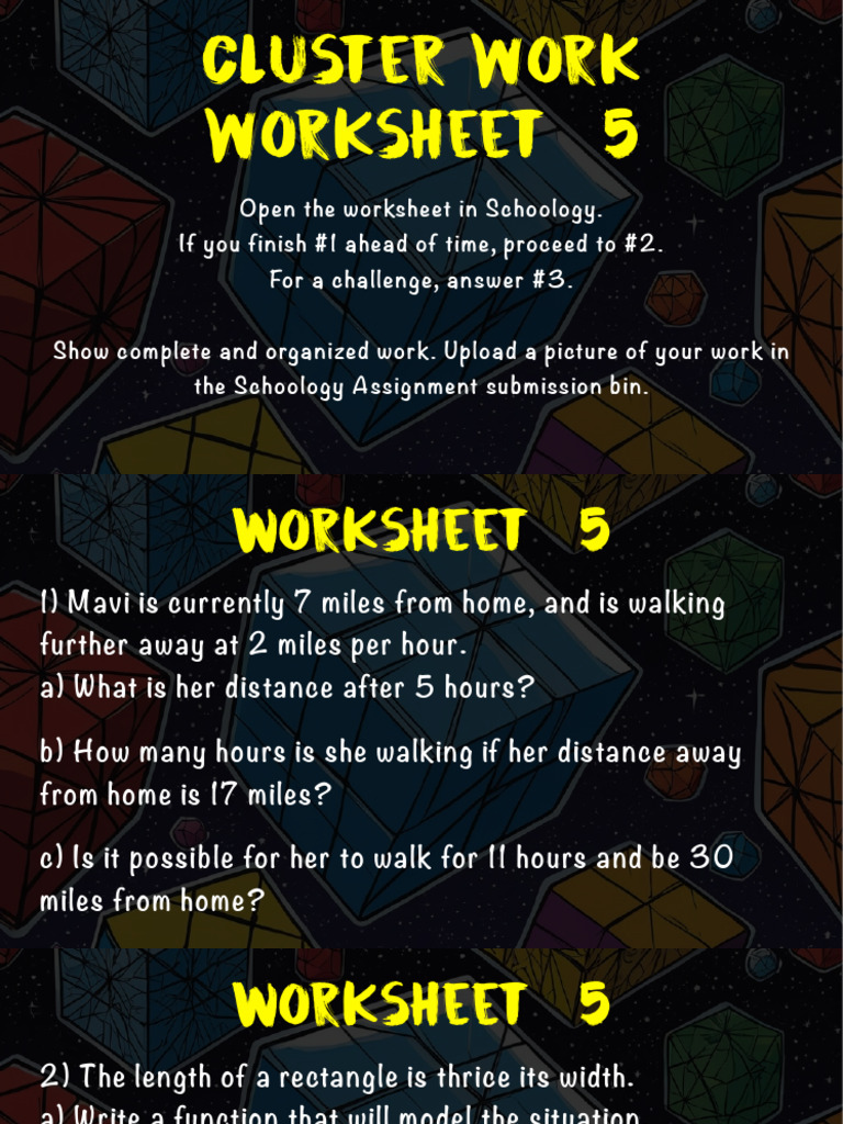 Worksheet 5 Pdf