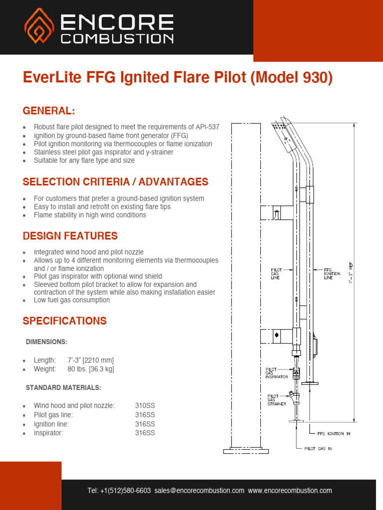 Data Sheet MODEL 930 | PDF