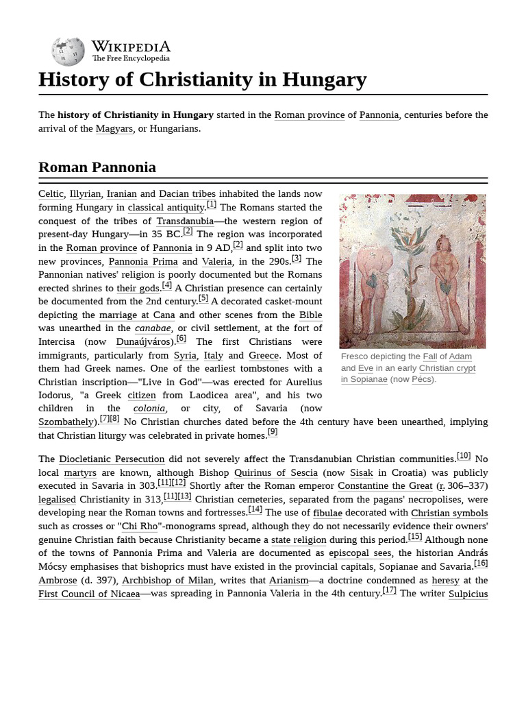 History_of_Christianity_in_Hungary | PDF