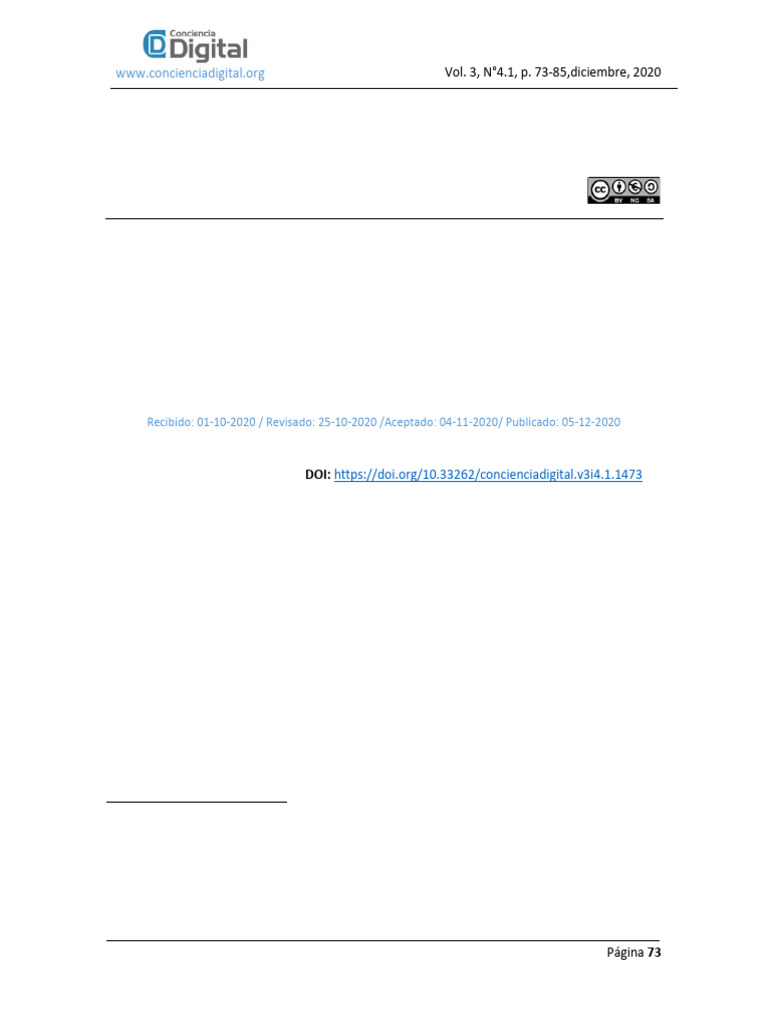 1473-Article Text-7169-2-10-20201208 | PDF | Ecuador | America latina