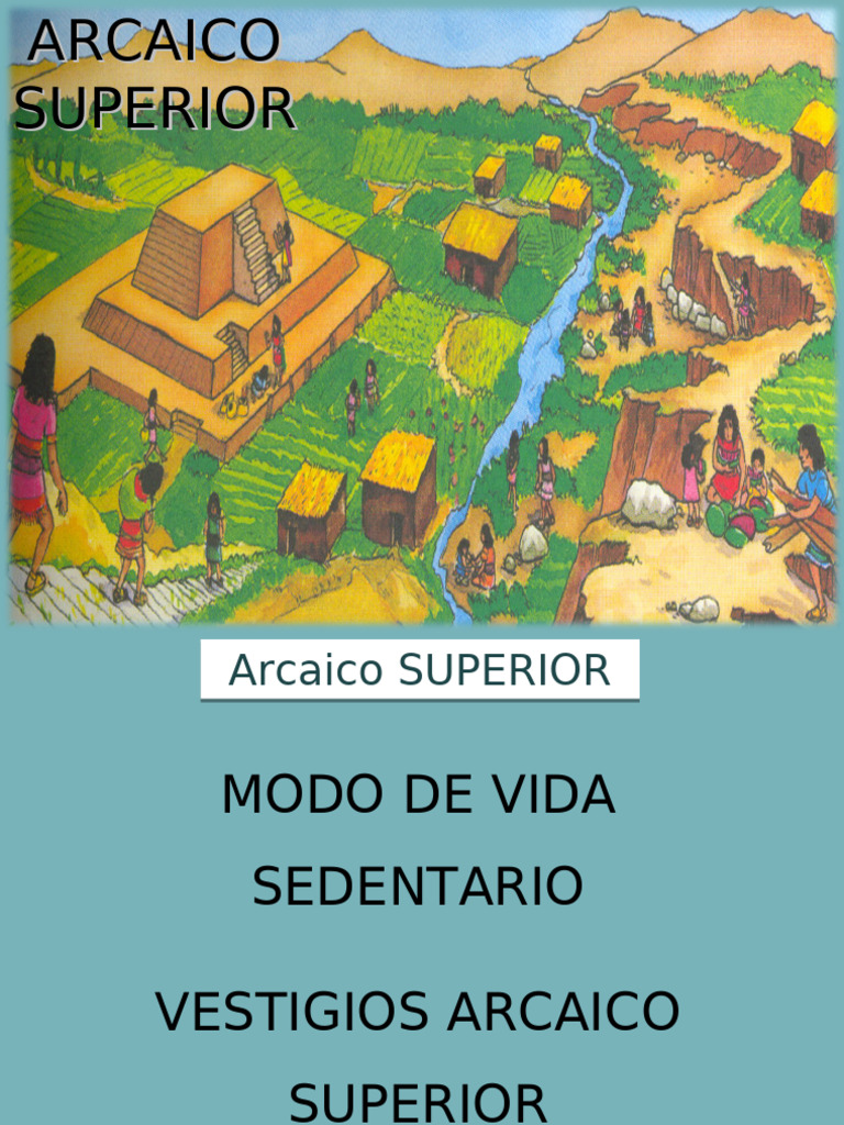 5 Período Arcaico Superior - 1ro | PDF