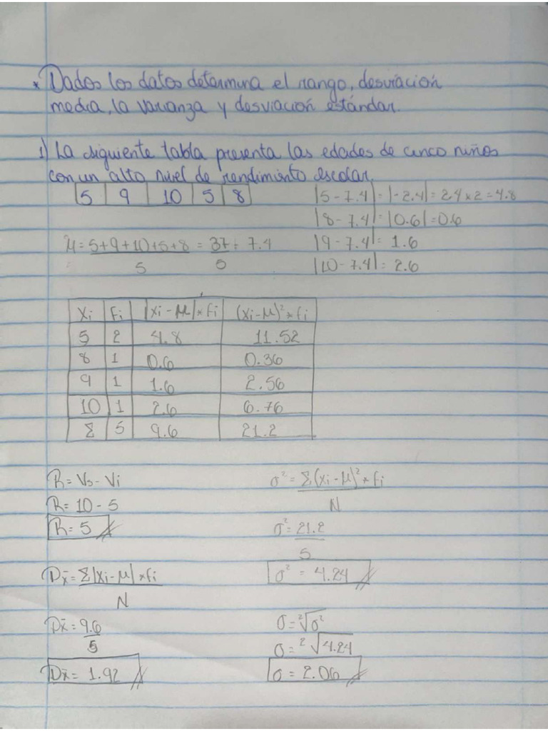 Medidas de dispersión- Completo_compressed | PDF
