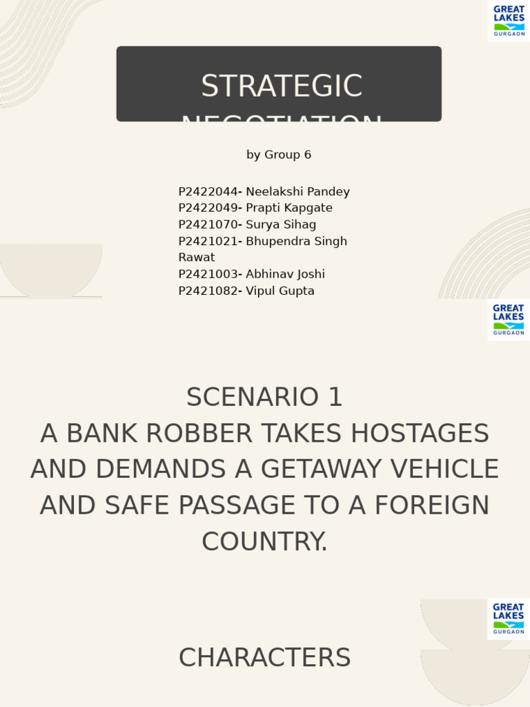 SN Project | PDF | Negotiation