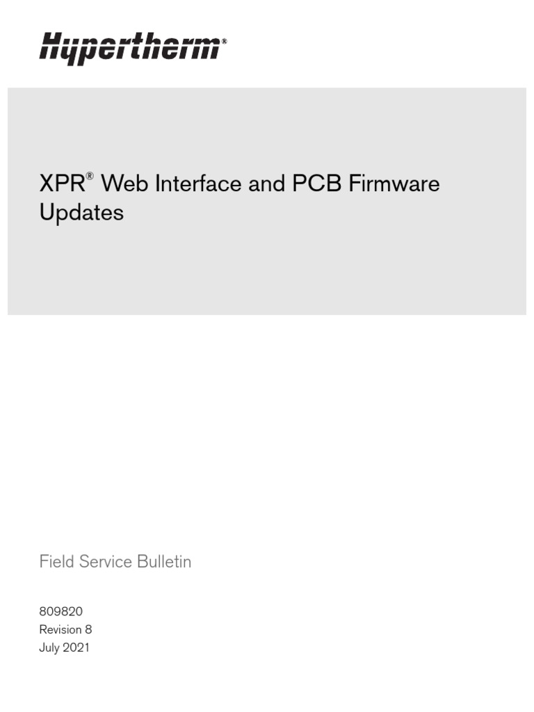 FSB 809820 r8 | PDF