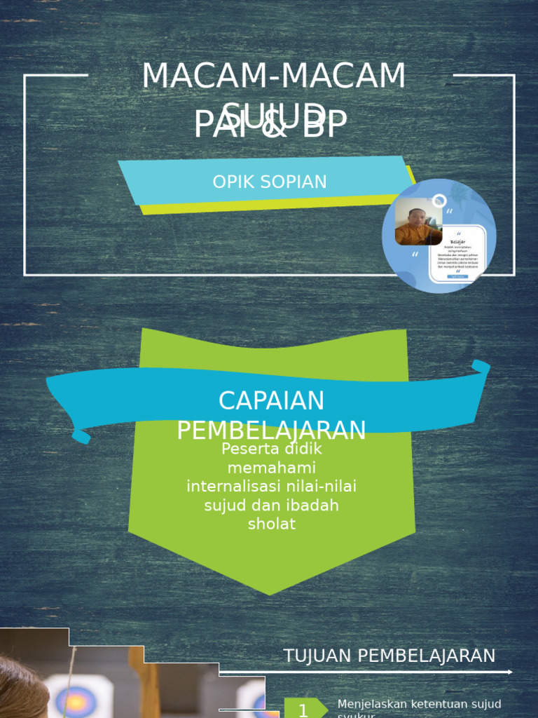 Template Presentasi Guru 1 | PDF