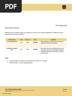 MSC Local Charges Vietnam 2025 | PDF