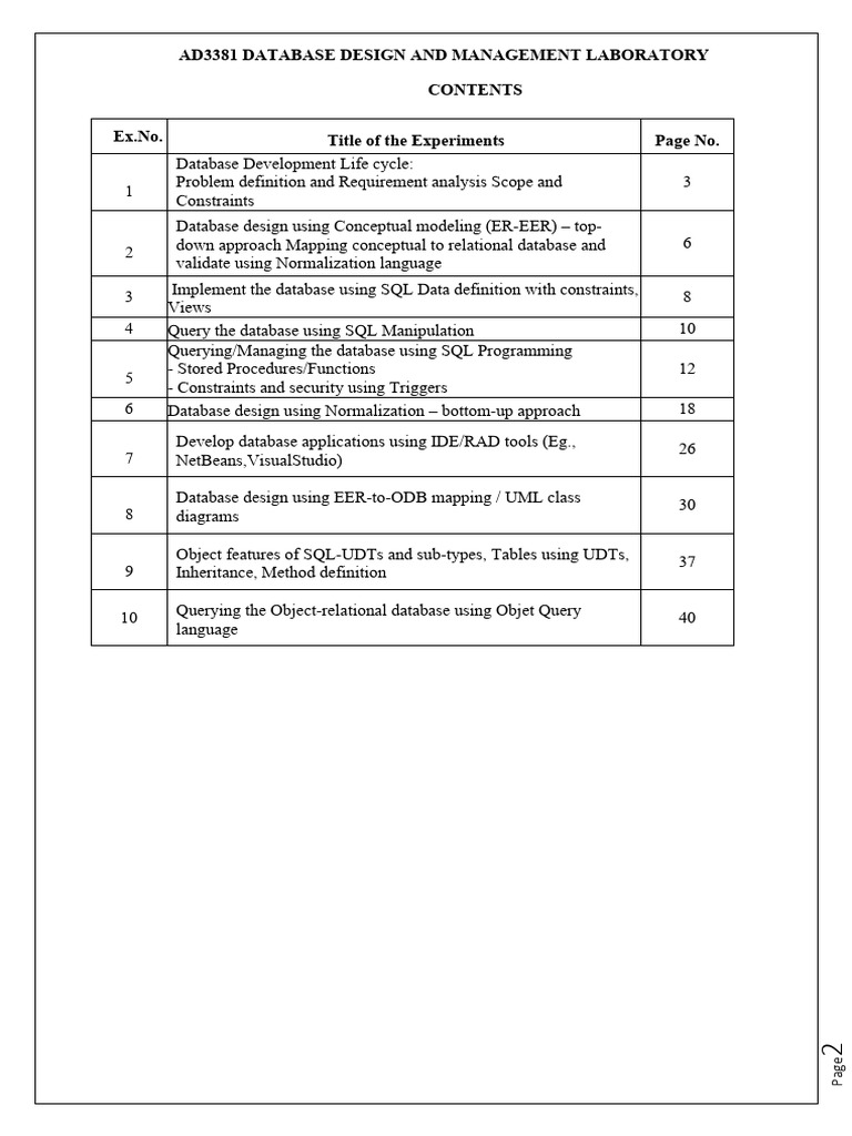 DDM lab manual (1) | PDF | Relational Database | Databases
