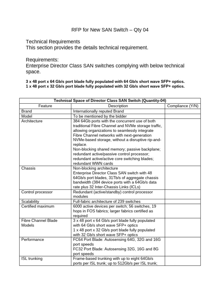 DELL Director Class SAN Switches | PDF | Network Switch | Computer ...