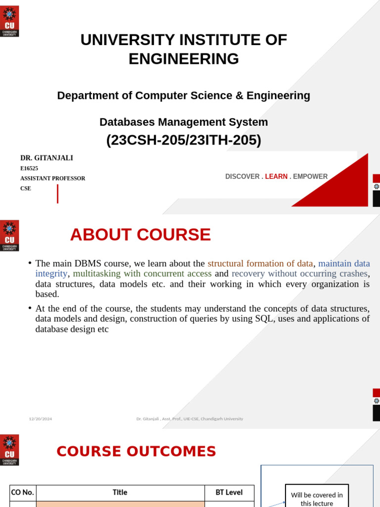 of Chapter 2.3 - Control Structures | PDF | Control Flow | Databases