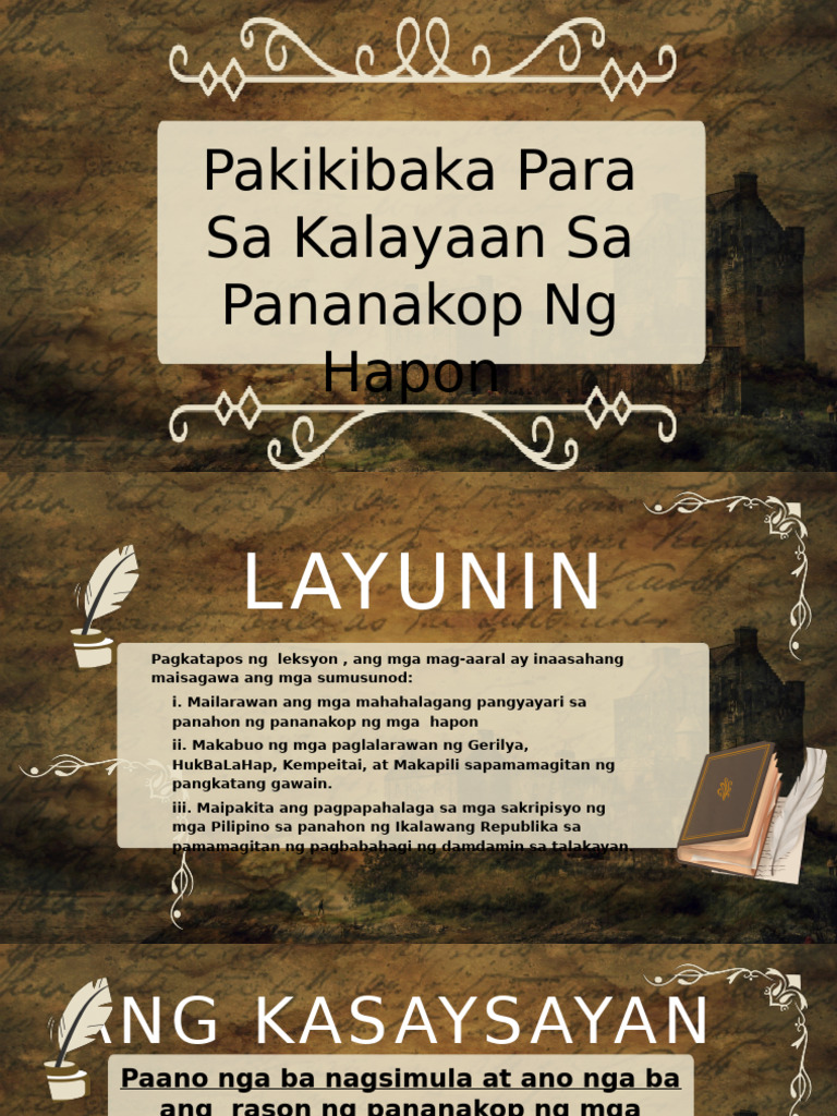 Pakikibaka para Sa Kalayaan | PDF