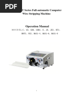 Automatic Wire Cutting Machine Manual | PDF | Wire | Switch