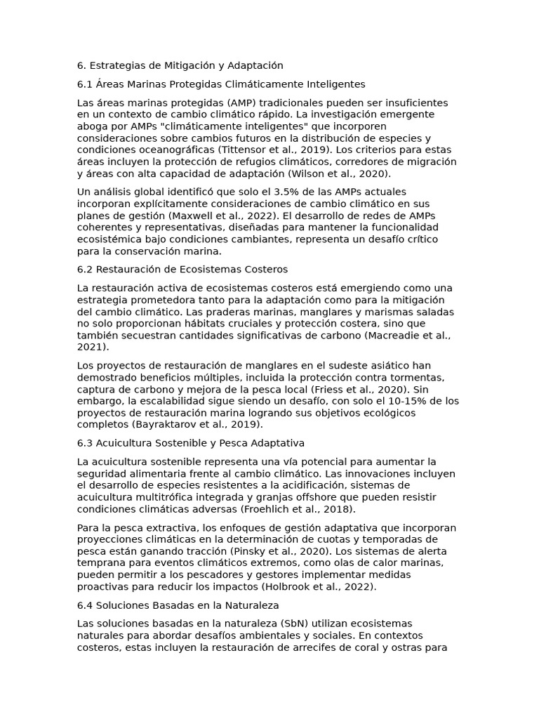 Estrategias de Mitigacion | PDF | Entorno natural | Ciencias de la Tierra