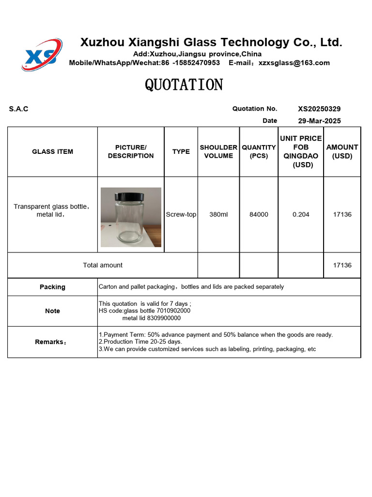 Quotation | PDF