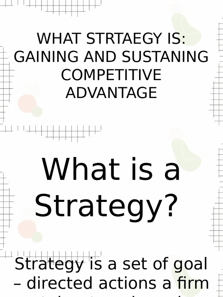 Good Governace 2 Lesson | PDF | Strategic Management | Competitive ...