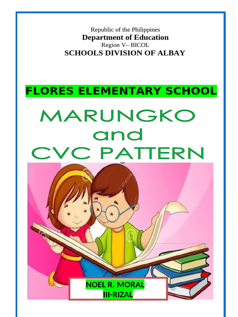 Marungko-Reading-Material (AutoRecovered) | PDF