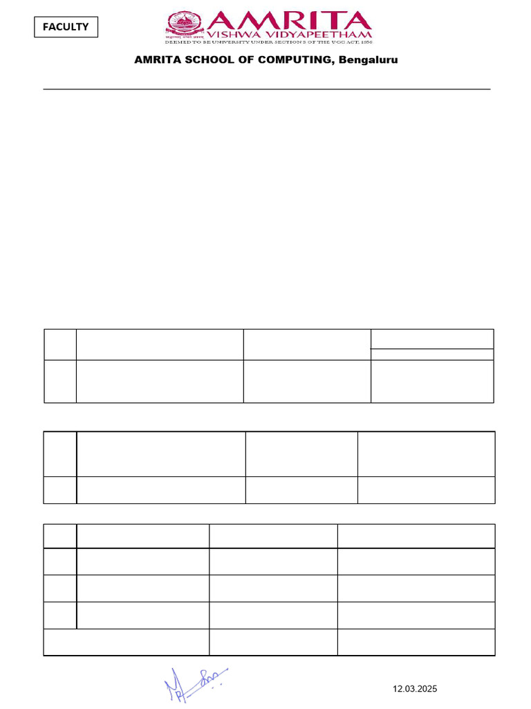 Faculty Reimbursement Request Form | PDF