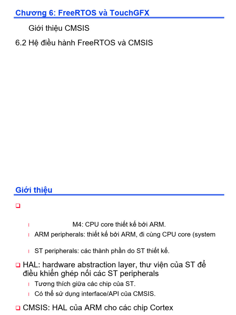 Embedded System-2024.1-Chap6 | PDF