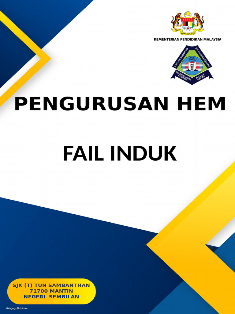 Muka Depan Cikgu Grafik - Fail Pengurusan Hem | PDF