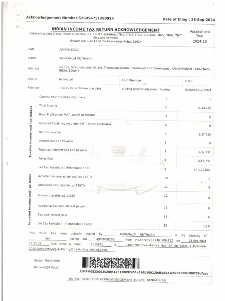 Balance Sheet FY 2023-24 | PDF | Business | Income