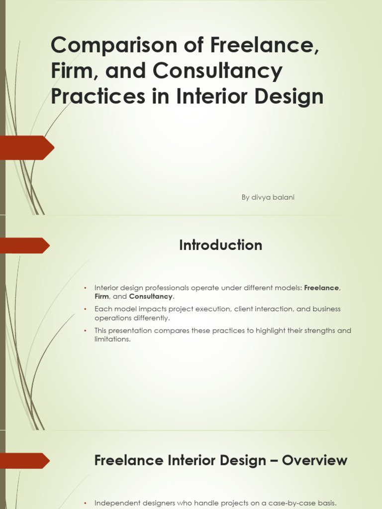 Comparison of Freelance, Firm, and Consultancy | PDF | Consultant ...