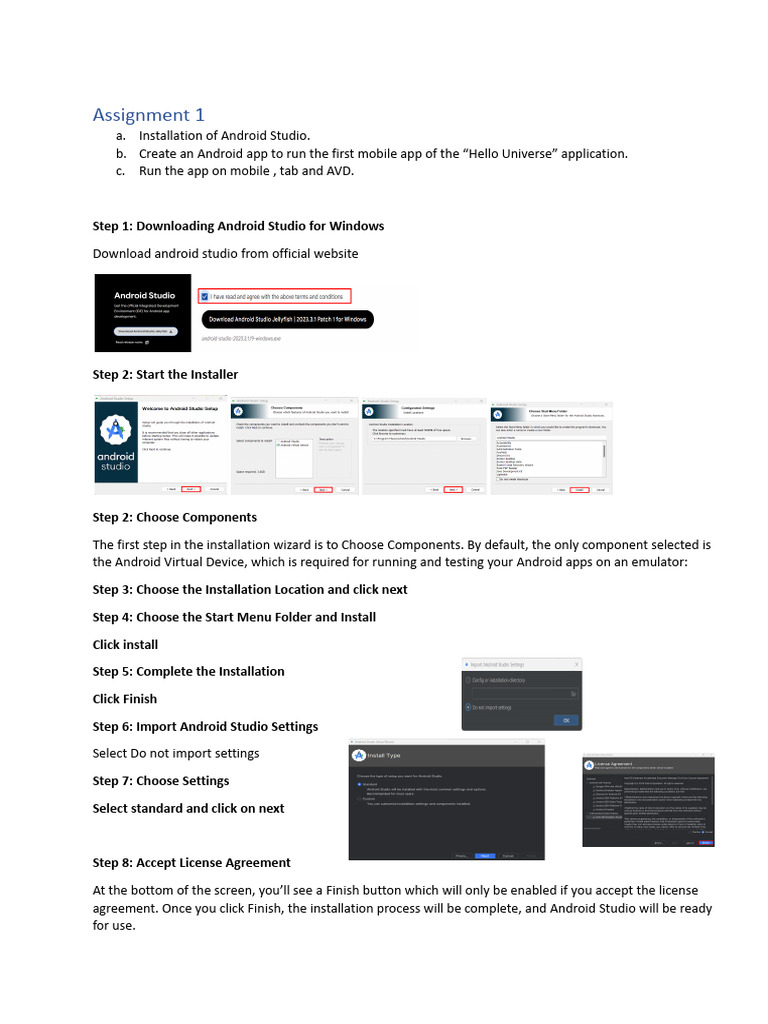 Android Assignment 2 | PDF | Android (Operating System) | Mobile App