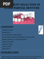 List of Thesis Topics in Prosthodontics | PDF | Dental Implant ...