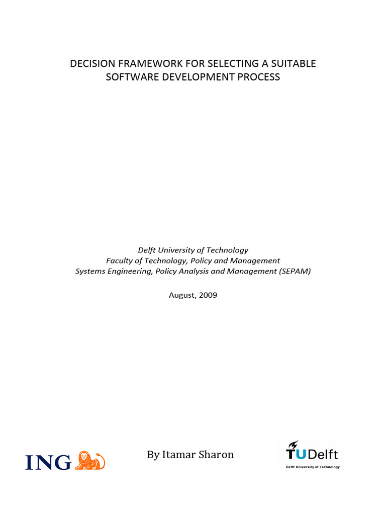 MSC Thesis | PDF | Software Development Process | Systems Engineering