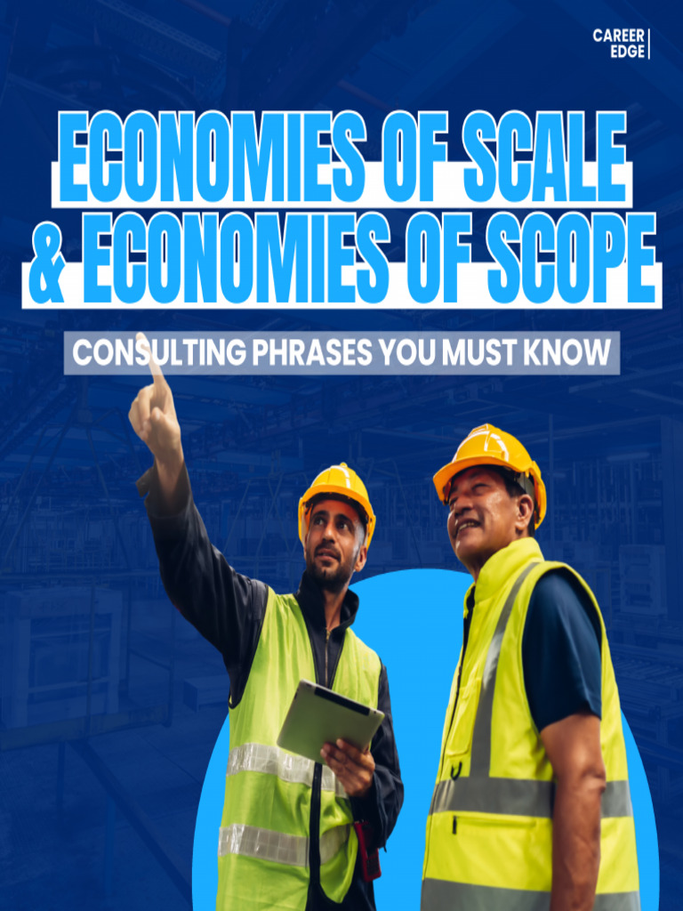 Economies Of Scale & Economies Of Scope | PDF
