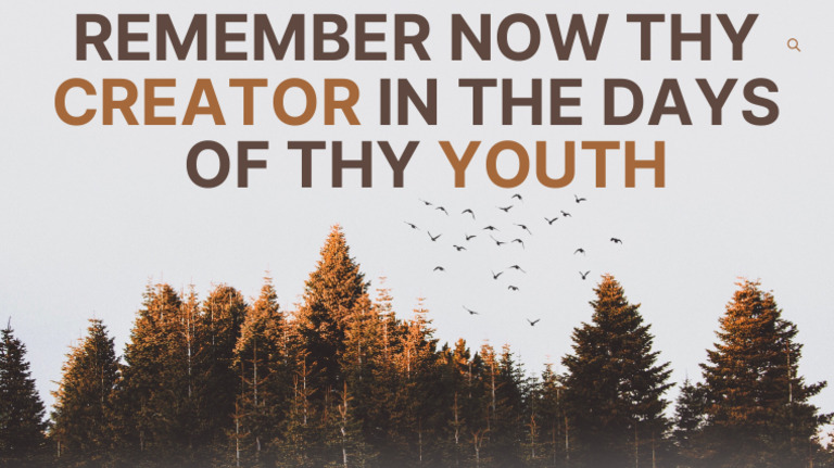 Remember Now Thy Creator | PDF