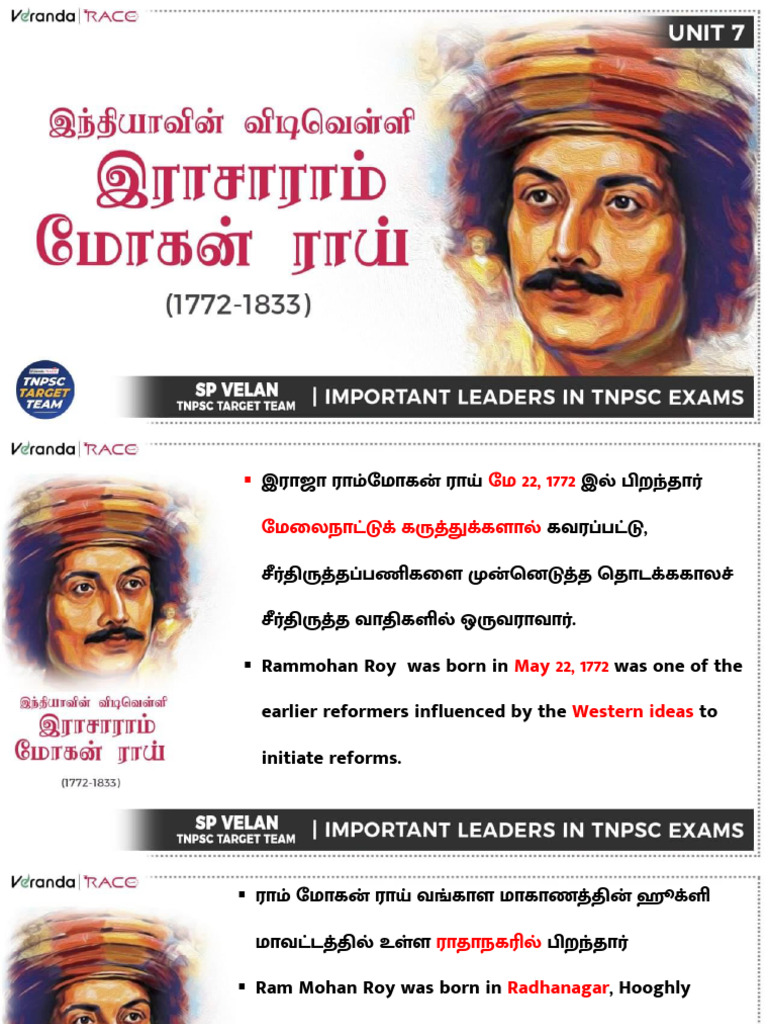 Raja Ram Mohan Roy | PDF