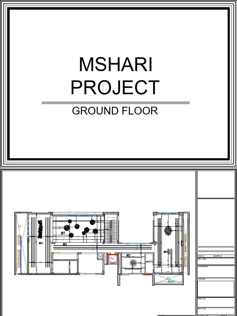 Mshari Project(Ground Floor) | PDF
