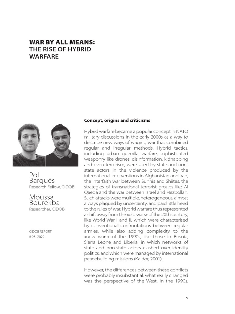 09-14 - Pol Bargués & Moussa Bourekba - Ang | PDF | International ...