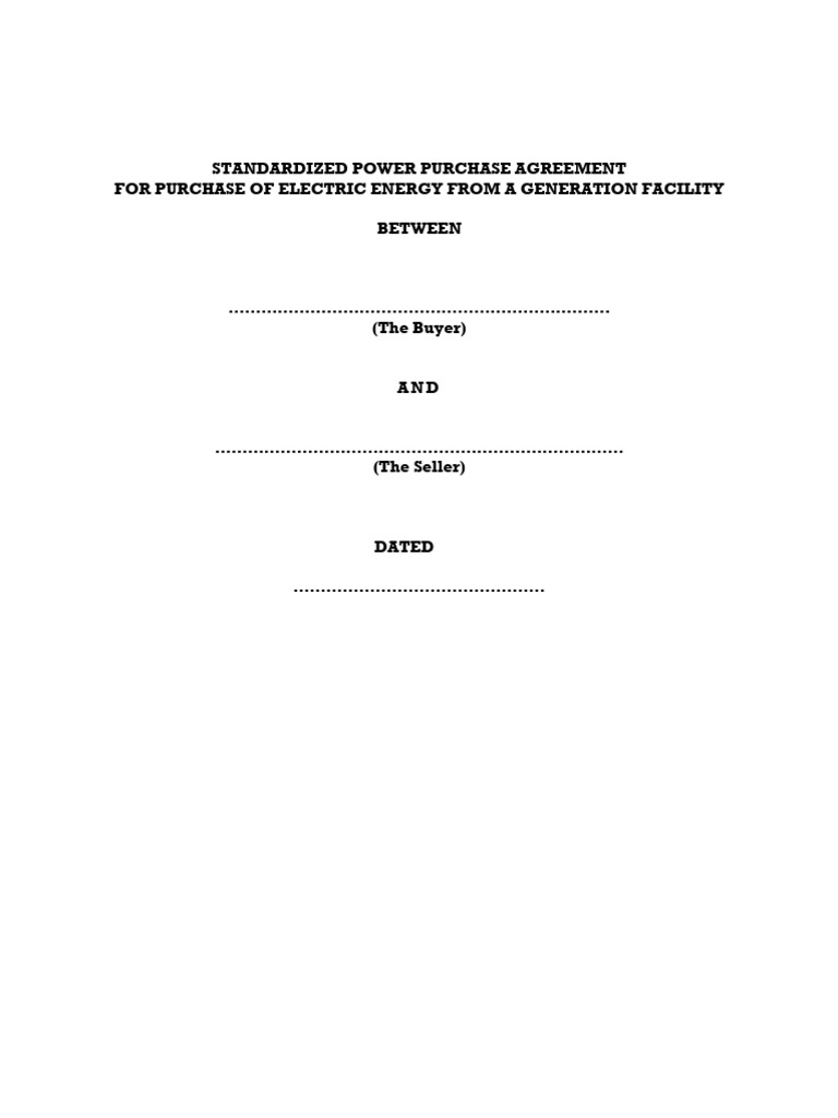 SPPA Opt-Out Form for Energy Buyers | PDF | Equity (Finance ...