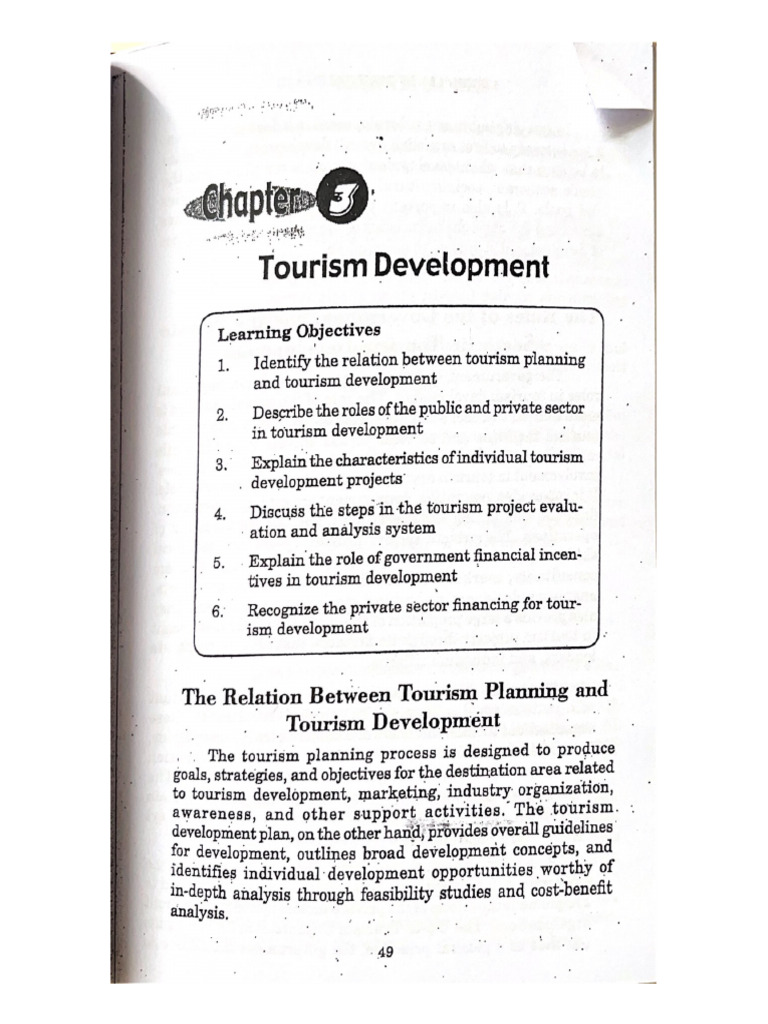 Tourism Development | PDF