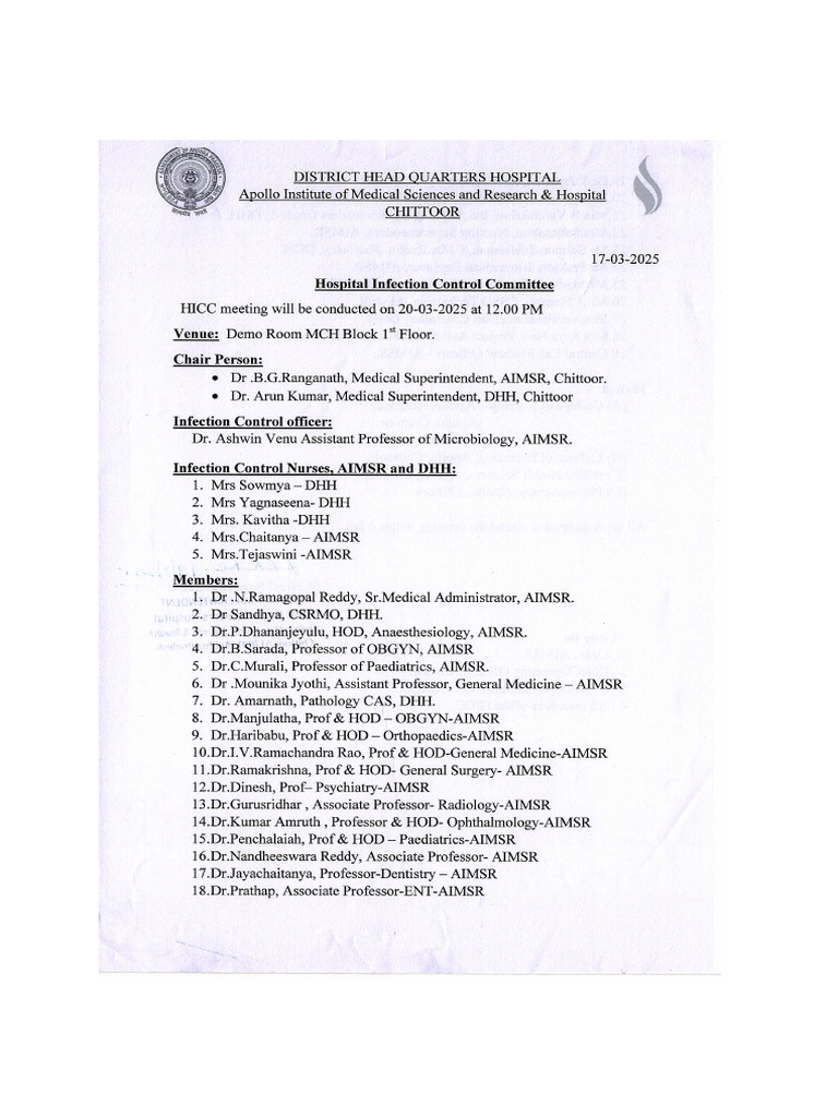 HICC Circular | PDF