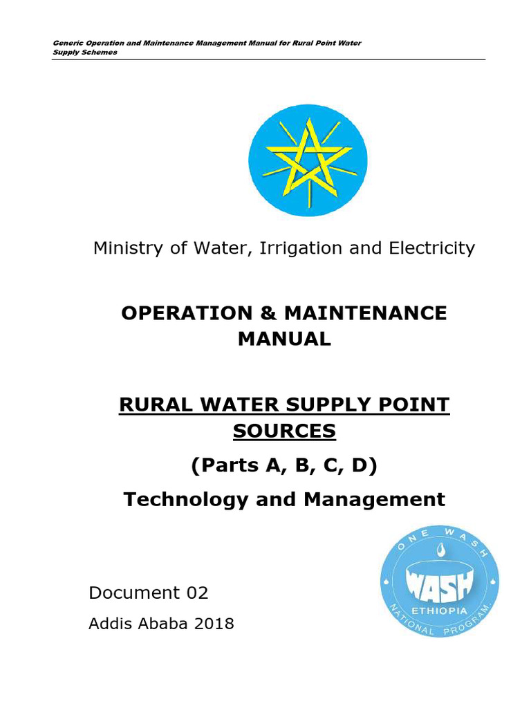02. RWS Point Source Manual, Parts a, B, C D, Technology and Management ...