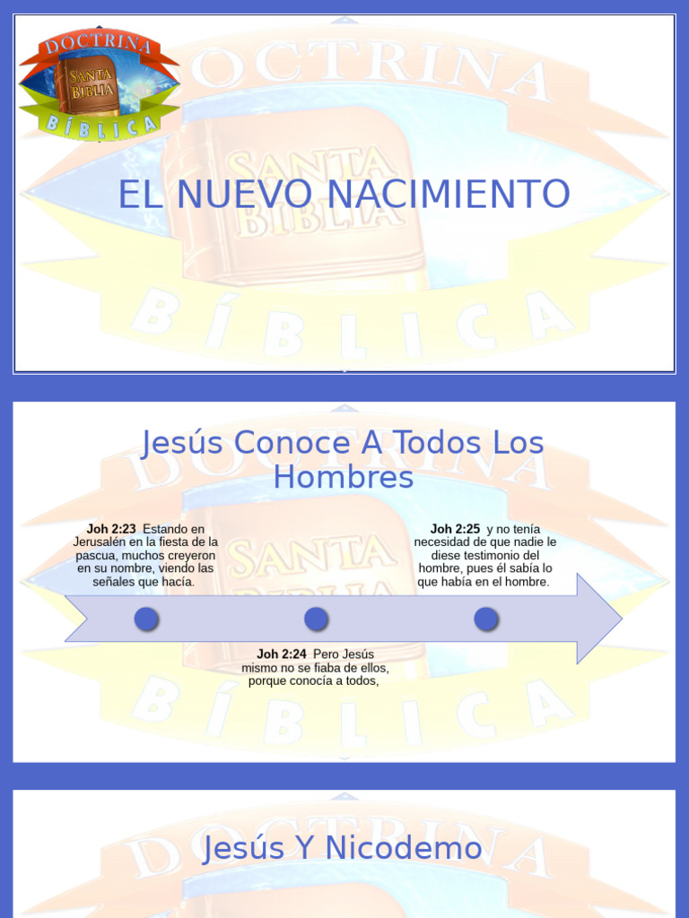 El Nuevo Nacimiento en Cristo | PDF | Jesús | Pecado