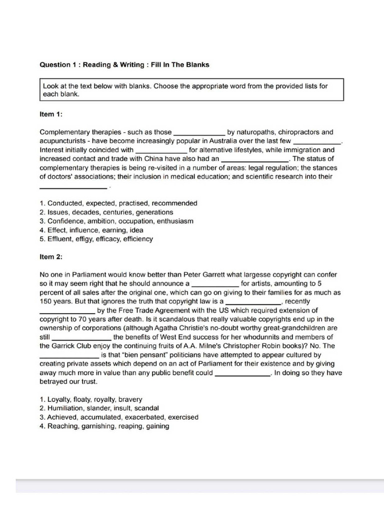 Reading Task 2 1 | PDF