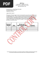 Method of Procedure MOP Form | PDF | Electrical Engineering | Electricity