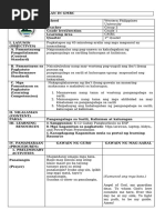 Matatag Kindergarten Lesson Plan For Teaching Demonstration 1 | PDF