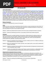 Subject Grade 12 Calculus Notes | PDF | Teaching Methods & Materials