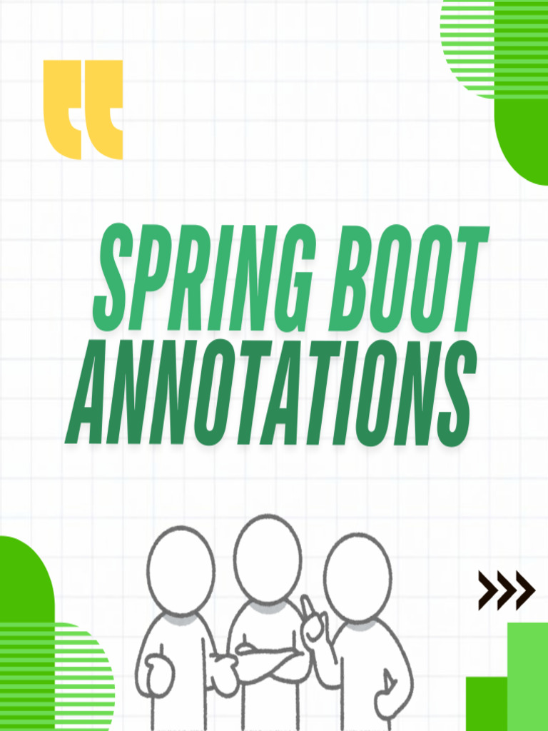 Common Spring Boot Annotations | PDF