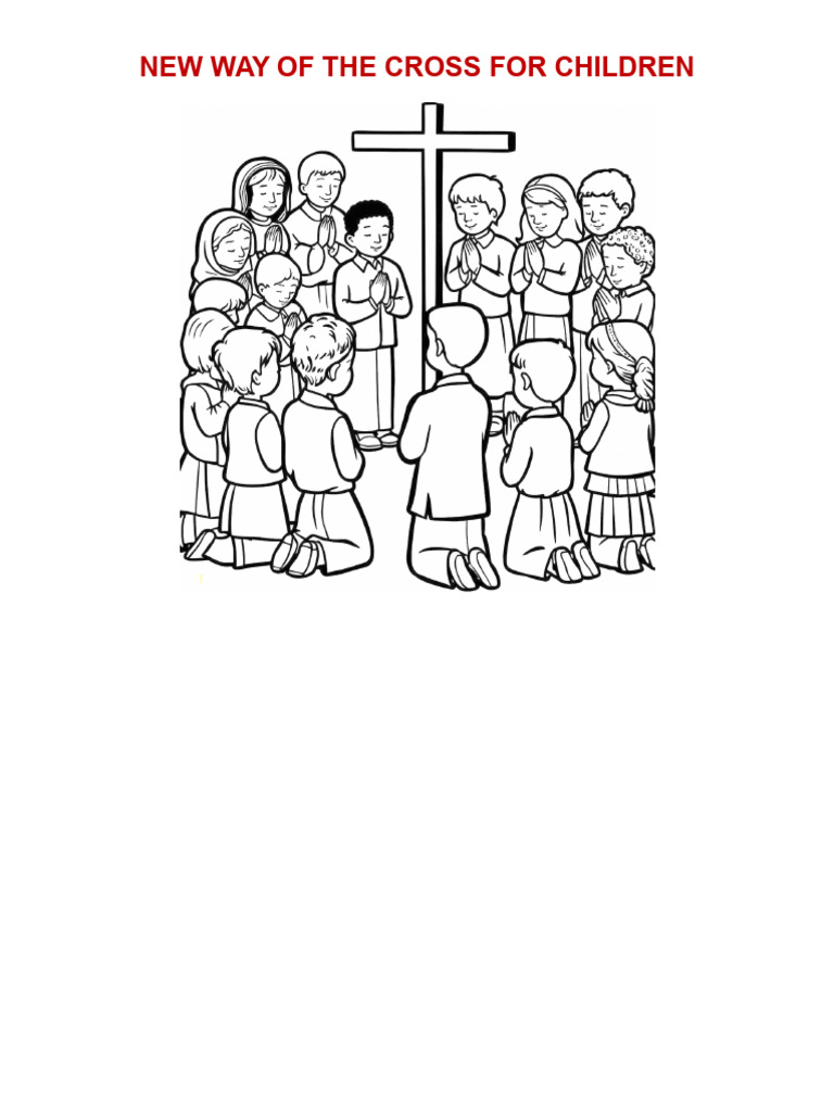 Children's Stations of the Cross Guide | PDF | Eucharist | Jesus