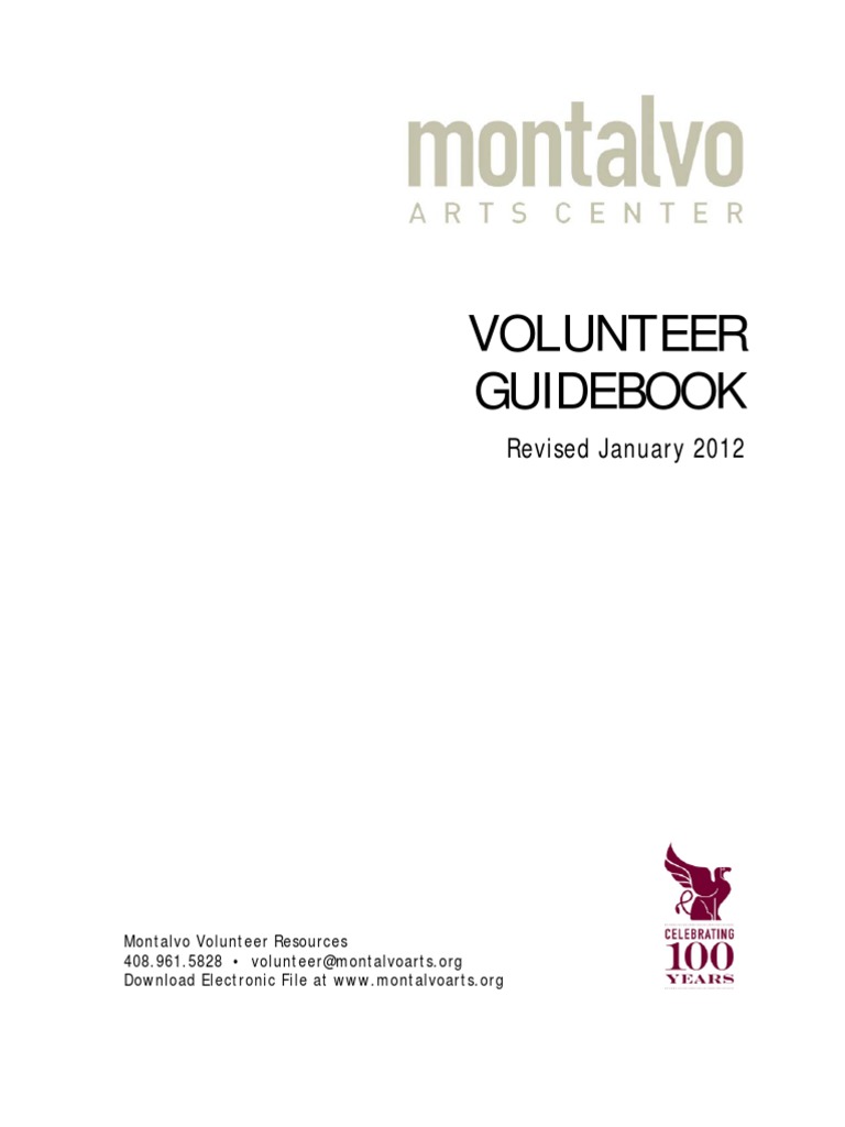 Volunteer Guidebook Jan 2012 | PDF | Business