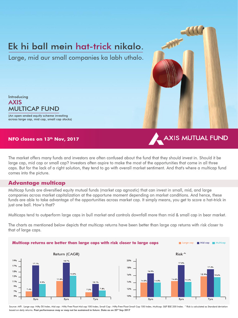 Axis Multicap Fund One Pager-2 | PDF | Investing | Investment Management