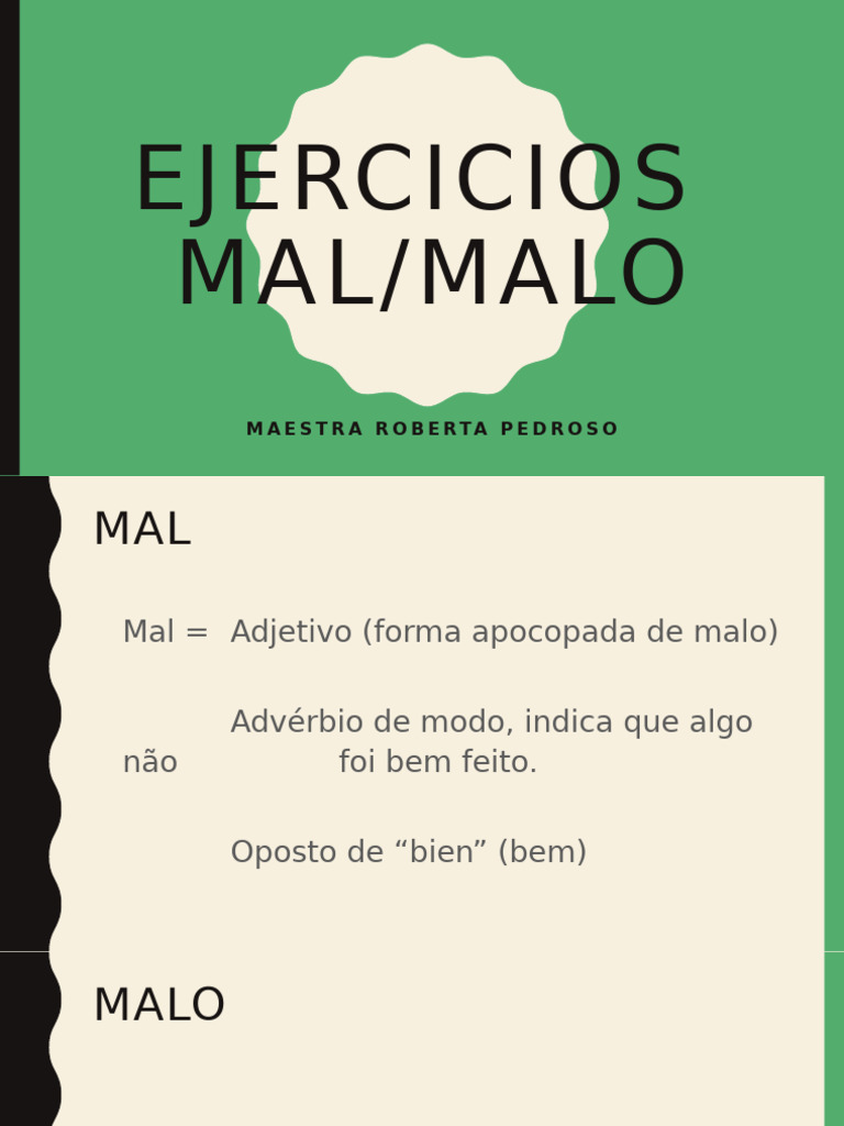 761569679 Ejercicios Malo Mal | PDF