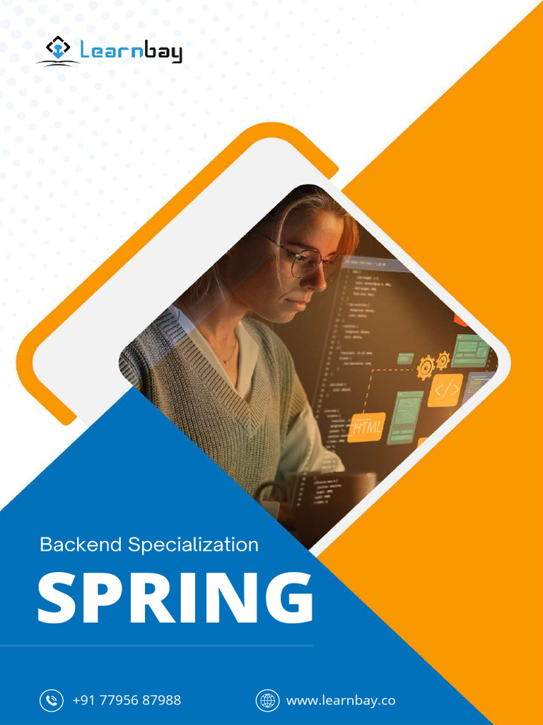 SPRING (Backend Specialization) | PDF | Spring Framework | Information Technology