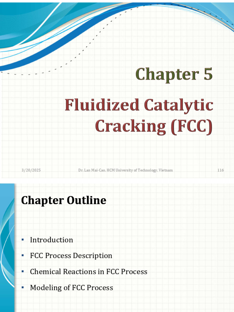 5 - Chapter 5. Fluidized Catalytic Cracking | PDF | Process Engineering | Industrial Processes